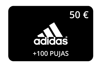 50€ Adidas &100P - Bidoo